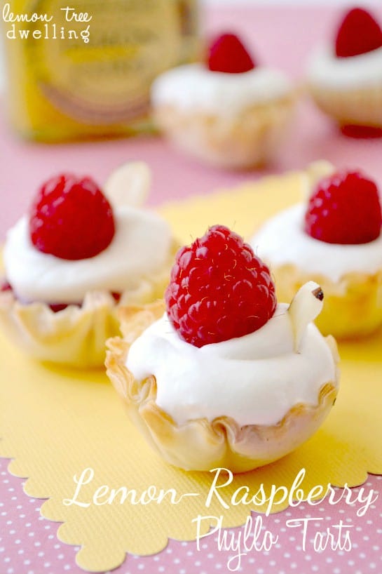Lemon-Raspberry Phyllo Tarts – Lemon Tree Dwelling