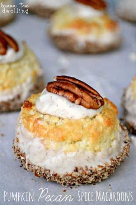 Pumpkin Pecan Spice Macaroons – Lemon Tree Dwelling