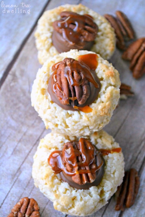 Turtle Thumbprint Macaroons