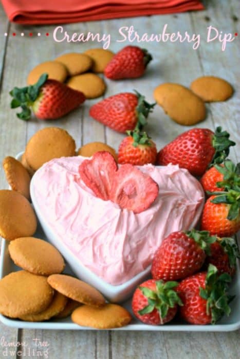 Creamy Strawberry Dip