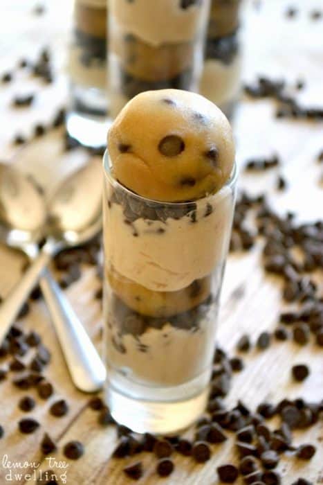 Fluffernutter Cheesecake Cookie Dough Parfaits – Lemon Tree Dwelling
