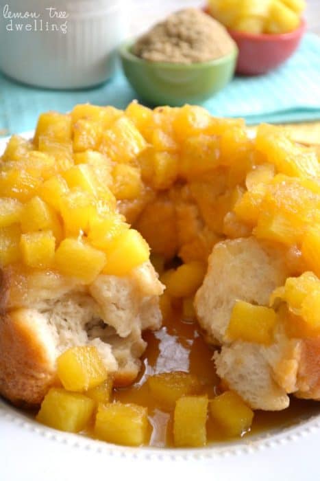 Pineapple Upside Down Monkey Bread – Lemon Tree Dwelling