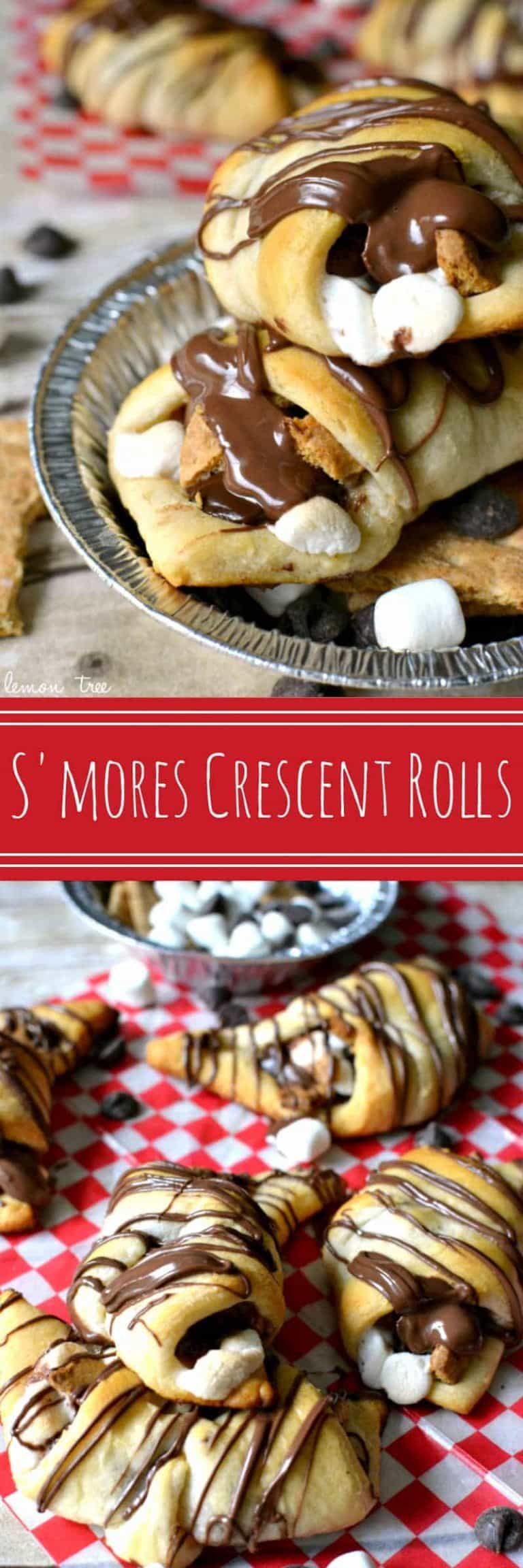 S'mores Crescent Rolls – Lemon Tree Dwelling