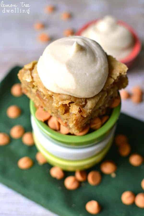 Butterscotch Zucchini Blondies – Lemon Tree Dwelling