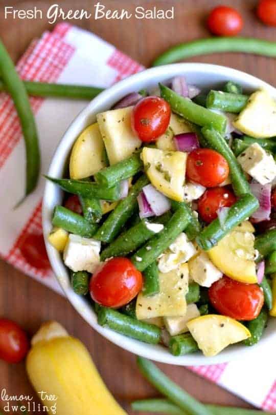 Fresh Green Bean Salad – Lemon Tree Dwelling
