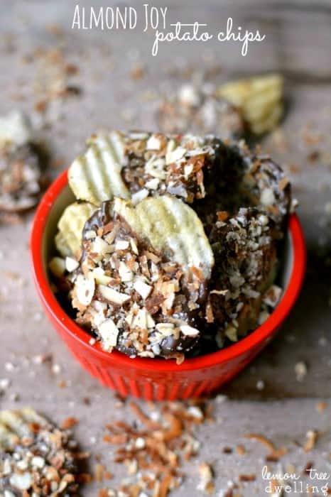 Almond Joy Potato Chips