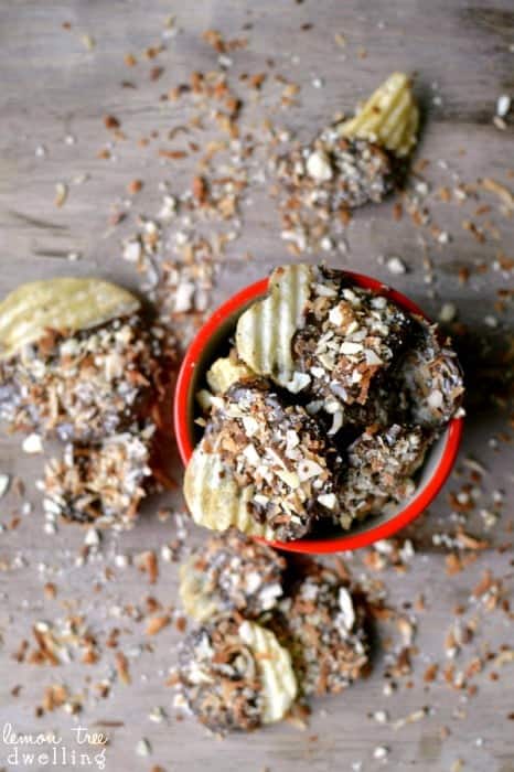 Almond Joy Potato Chips