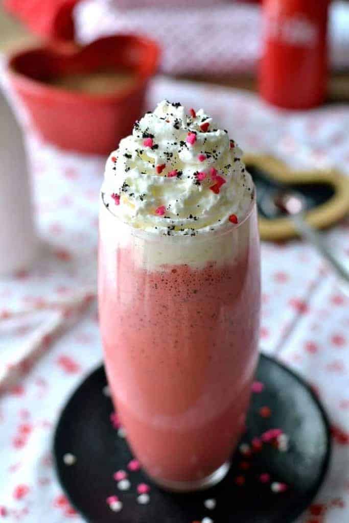Red Velvet Mocha Milkshake