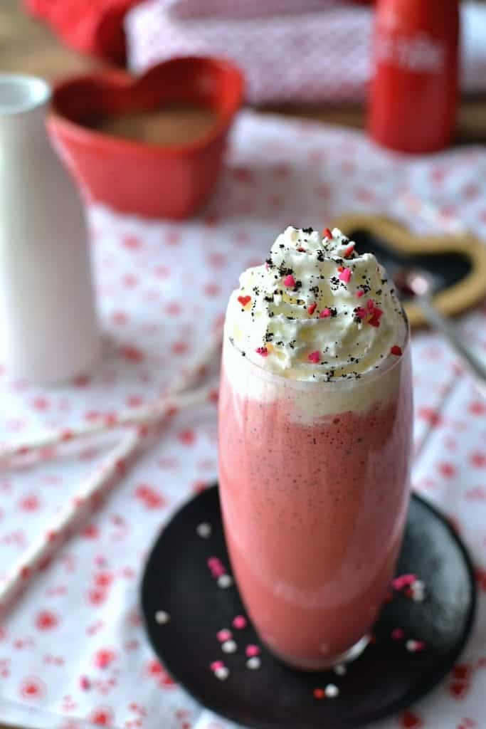 Red Velvet Mocha Milkshake