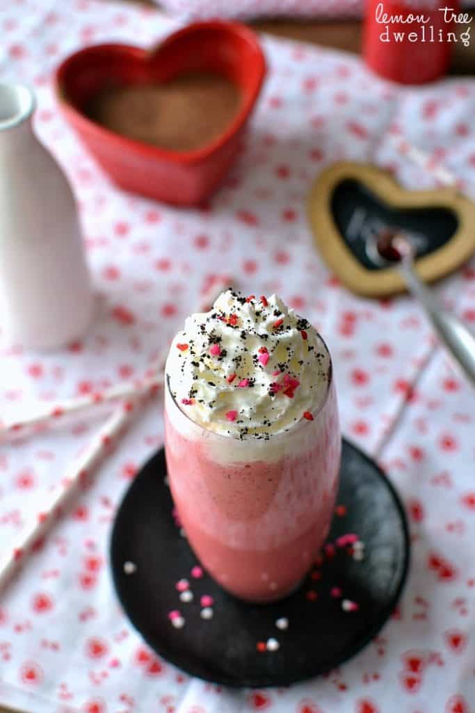Red Velvet Mocha Milkshake