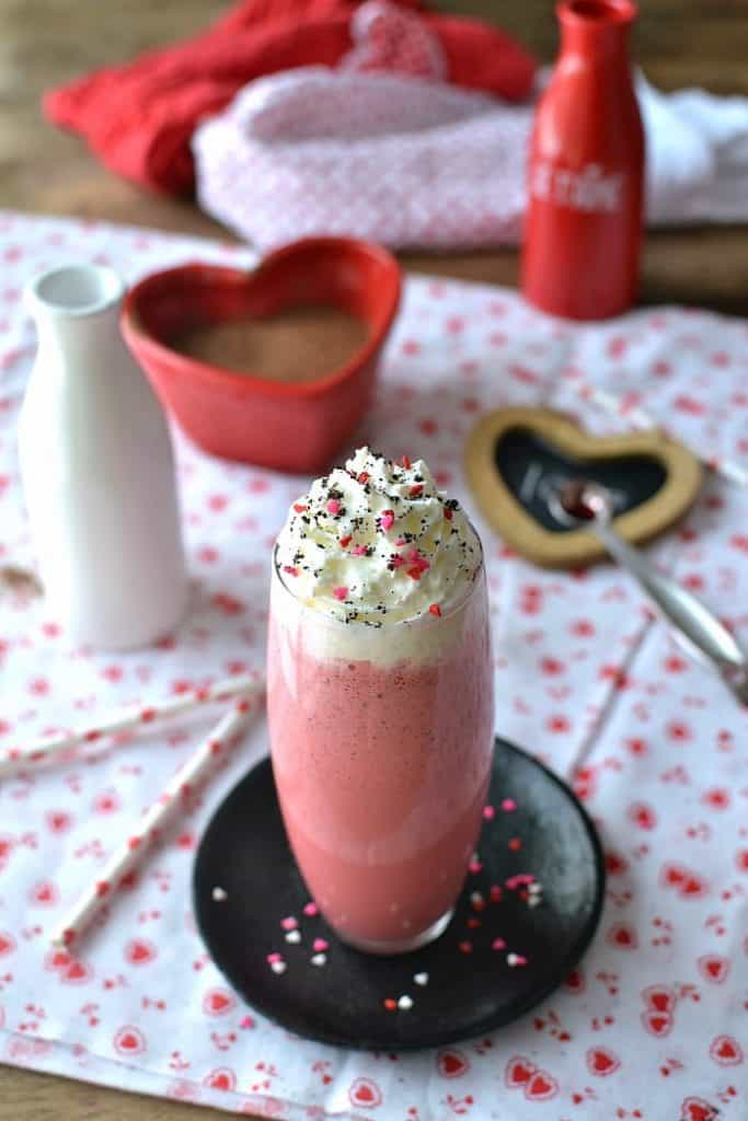Red Velvet Mocha Milkshake