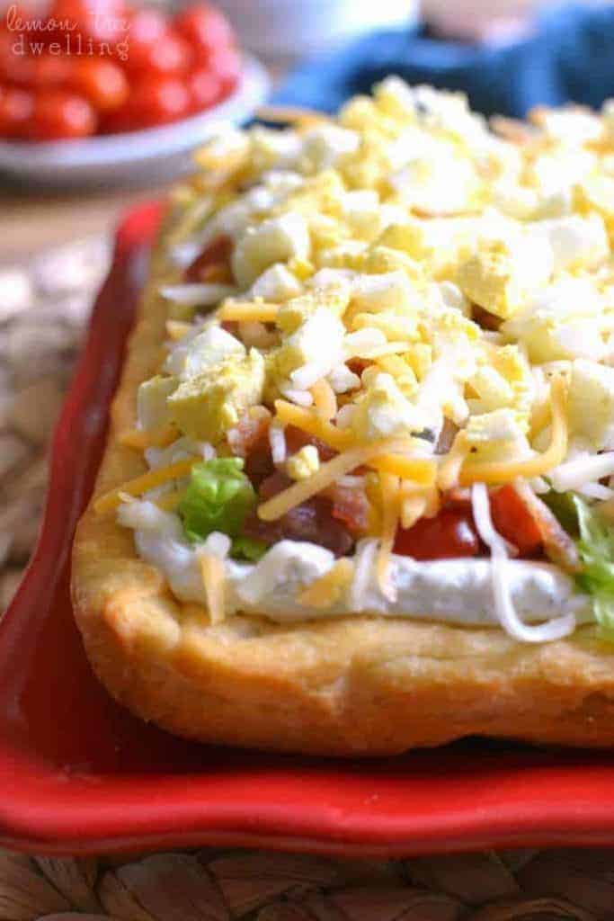 Cobb Crescent Roll Pizza – Lemon Tree Dwelling