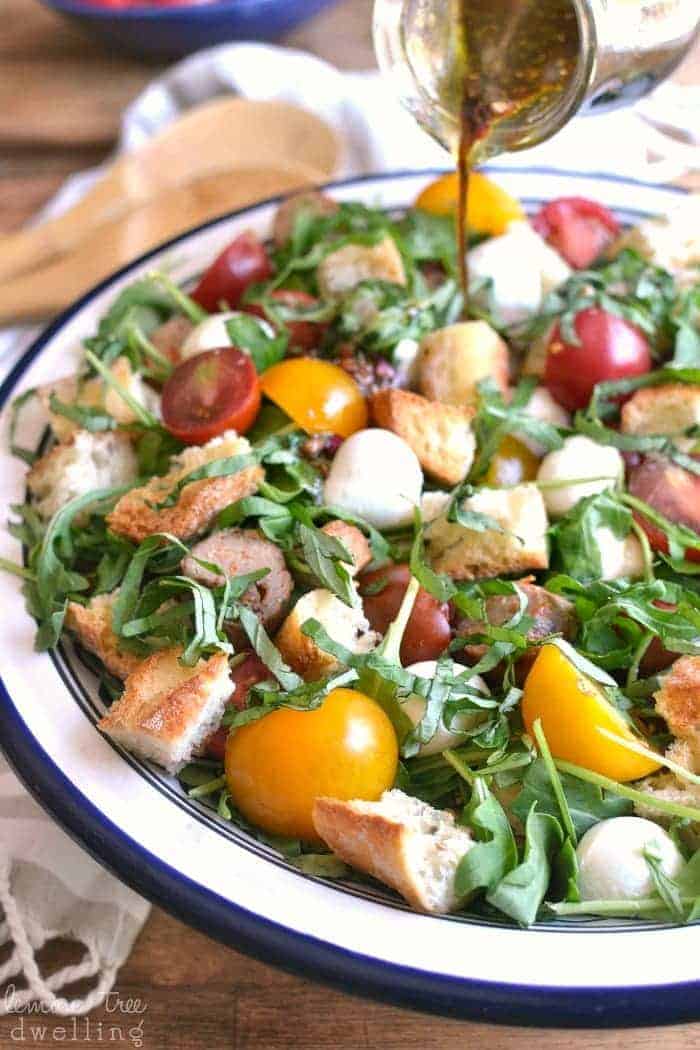 Caprese Panzanella – Lemon Tree Dwelling