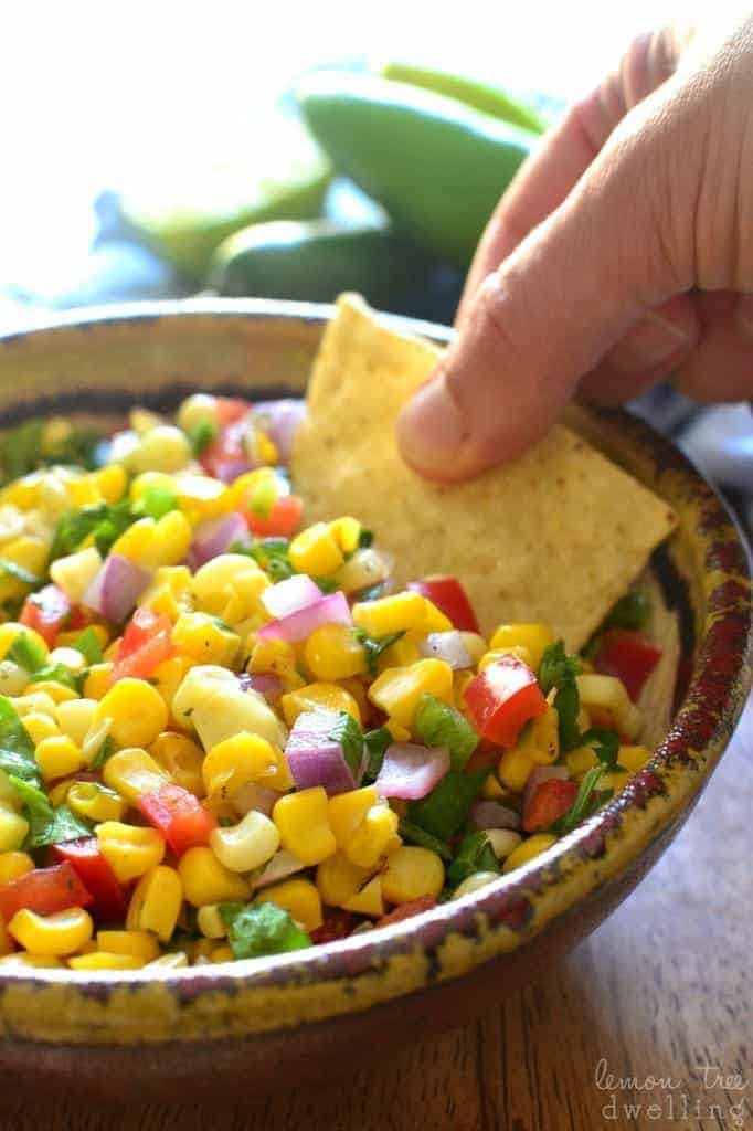 Fresh Corn Salsa – Lemon Tree Dwelling