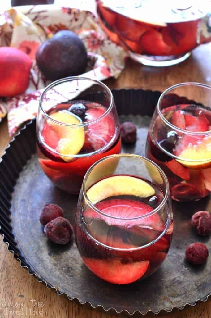 Plum Sangria – Lemon Tree Dwelling