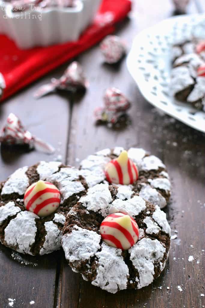 Chocolate Peppermint Blossoms