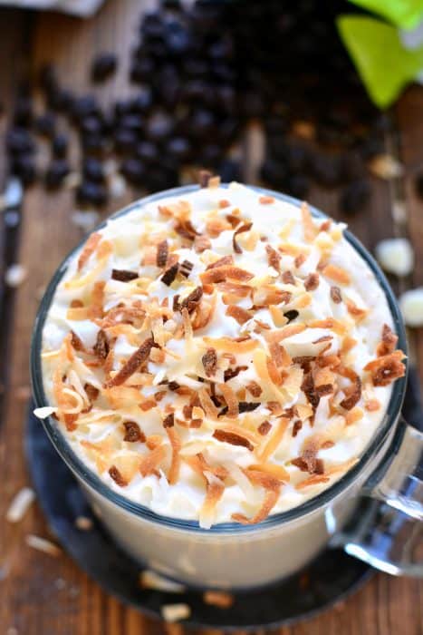Coconut White Chocolate Mocha