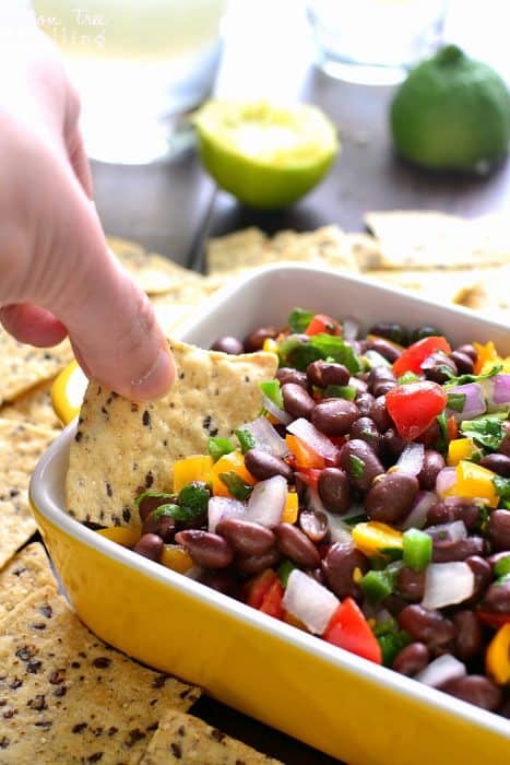 Confetti Bean Dip
