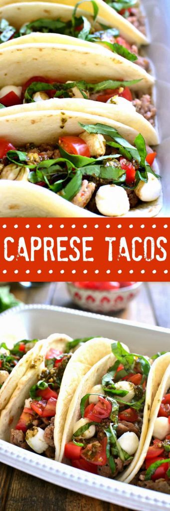 Caprese Tacos | Lemon Tree Dwelling