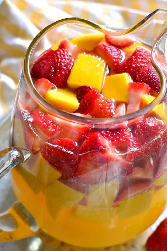 Strawberry Mango Sangria – Lemon Tree Dwelling
