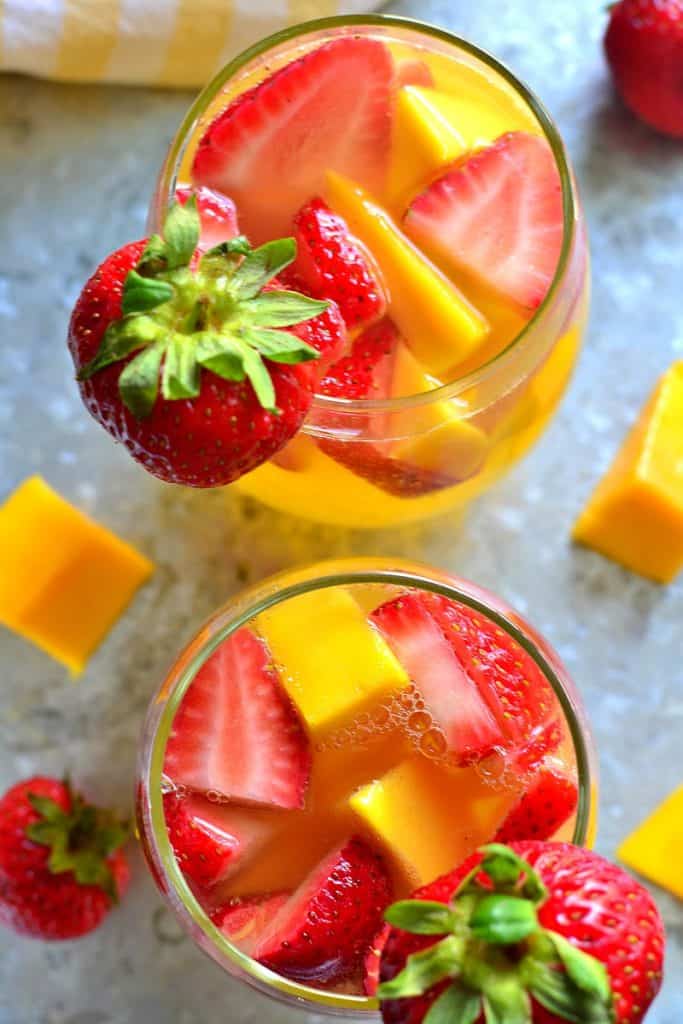 Strawberry Mango Sangria – Lemon Tree Dwelling