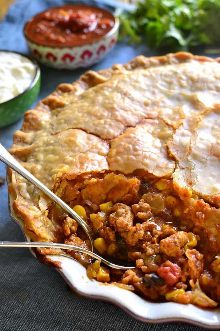 Taco Pot Pie – Lemon Tree Dwelling