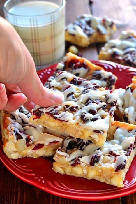 White Chocolate Cranberry Macadamia Magic Bars – Lemon Tree Dwelling