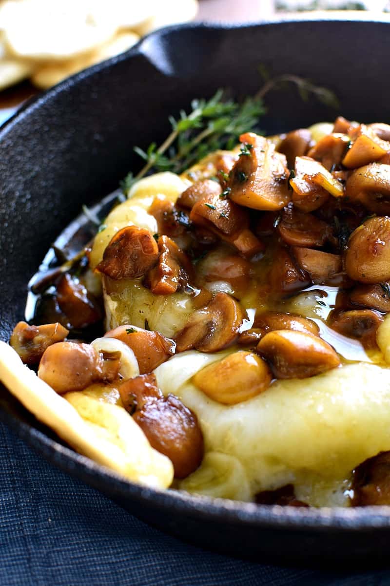 Mushroom Marsala Baked Brie Lemon Tree Dwelling