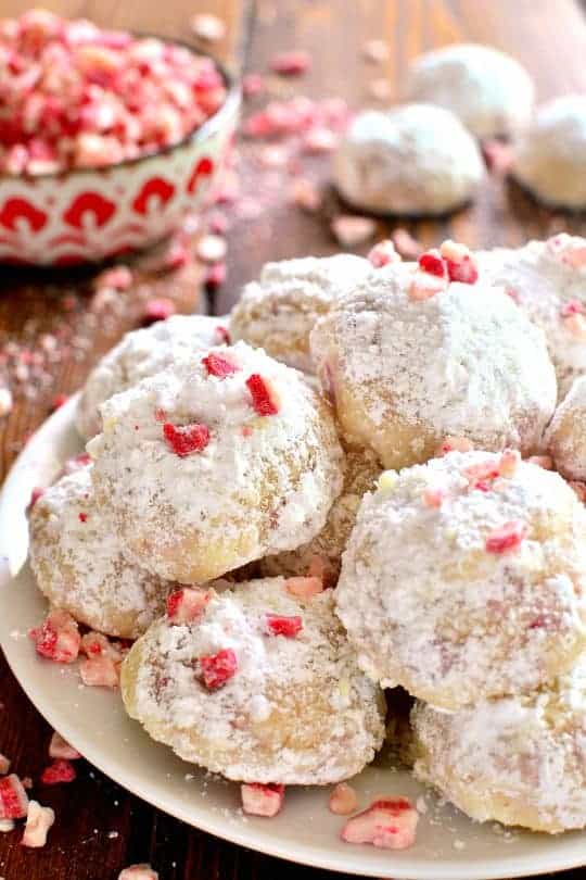 Peppermint Snowballs