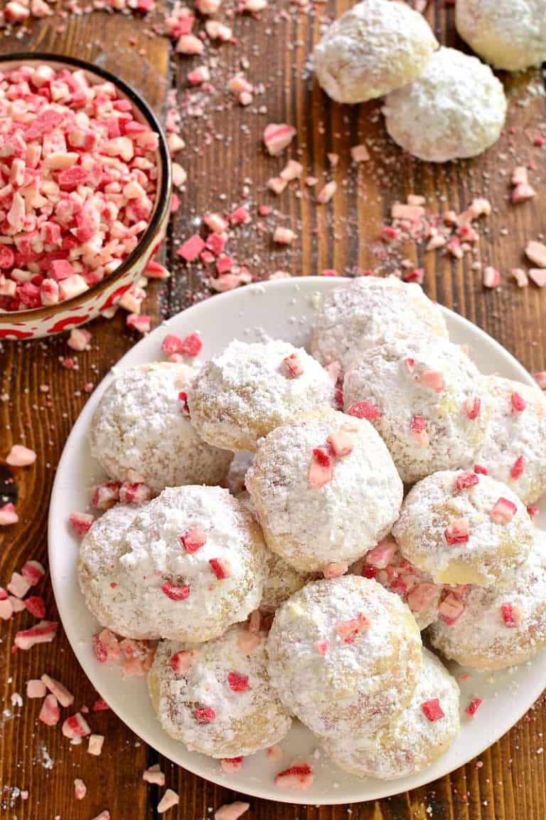 Peppermint Snowballs