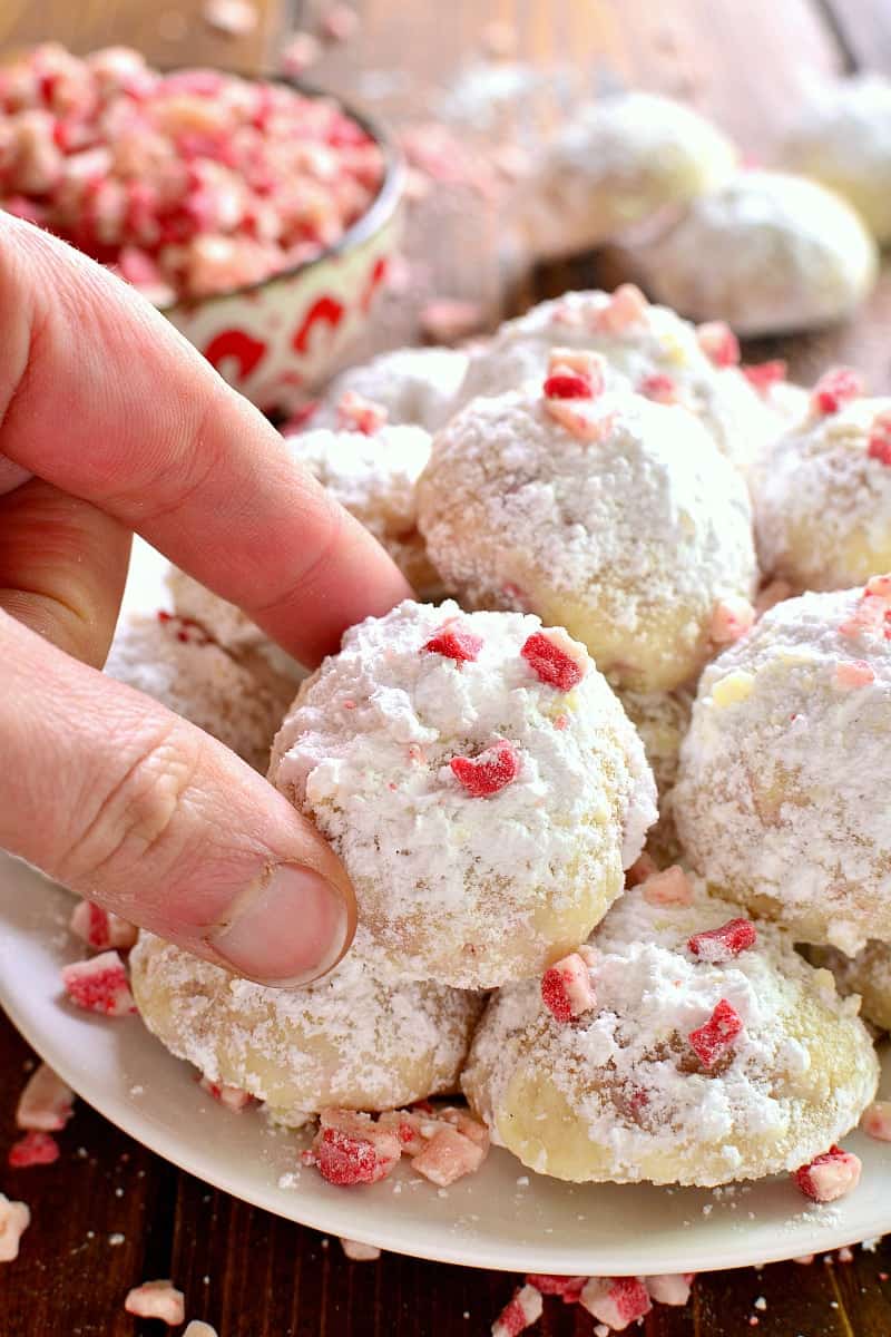 Peppermint Snowballs