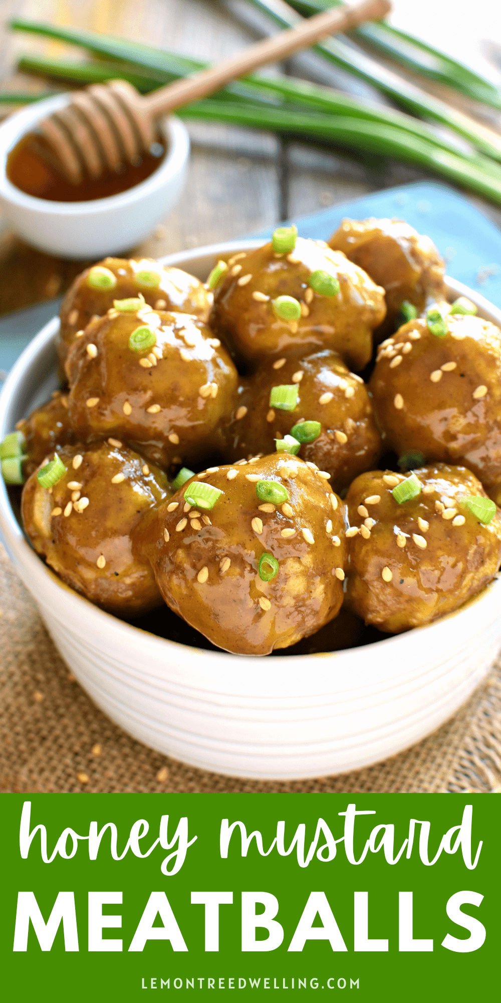 Honey Mustard Coctail Meatballs