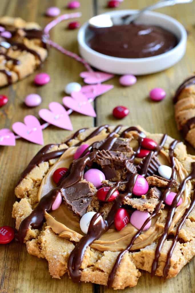 Chocolate Peanut Butter Overload Cookies