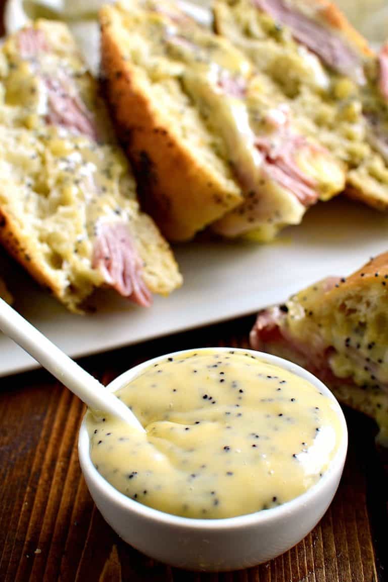 Honey Mustard Ham and Cheese Sandwich