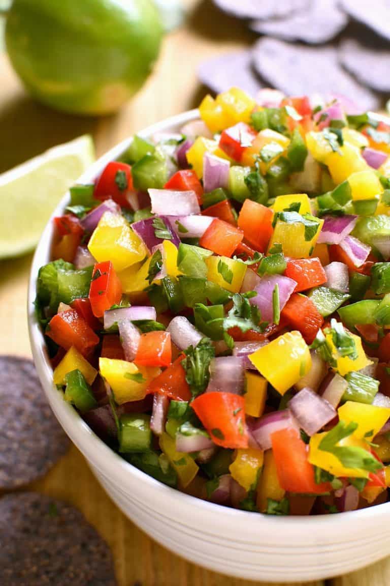 Bell Pepper Salsa – Lemon Tree Dwelling