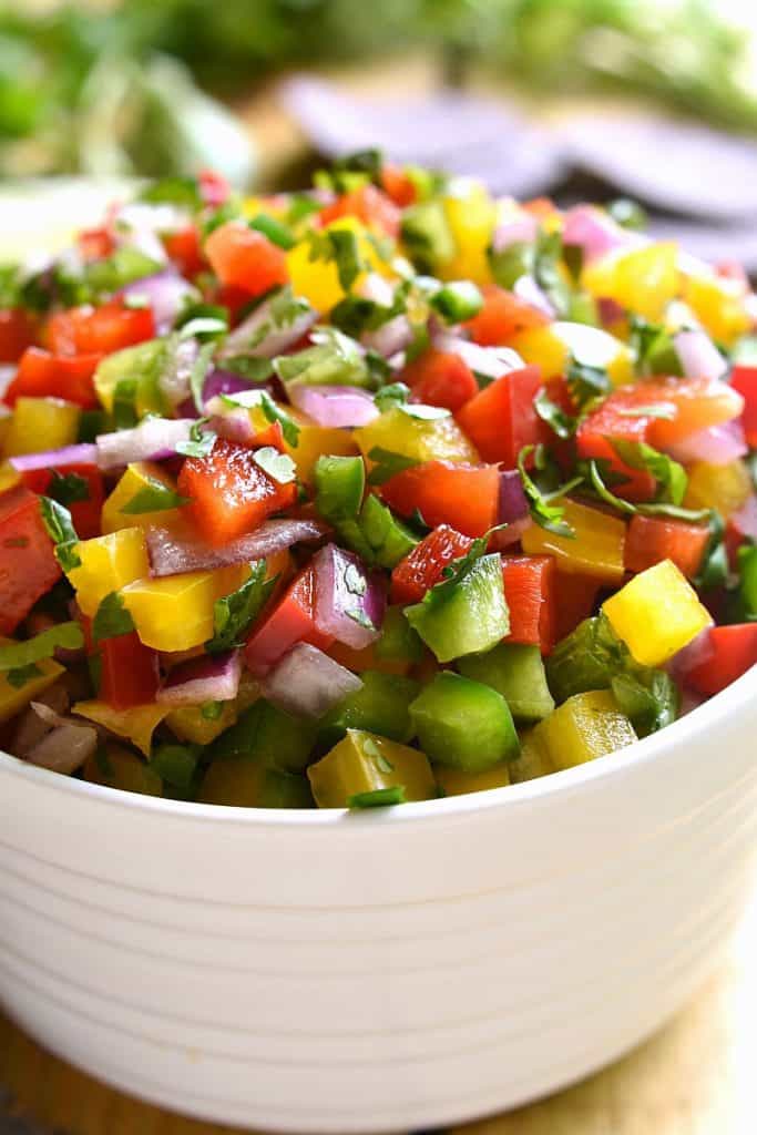 Bell Pepper Salsa – Lemon Tree Dwelling