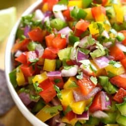 Bell Pepper Salsa – Lemon Tree Dwelling