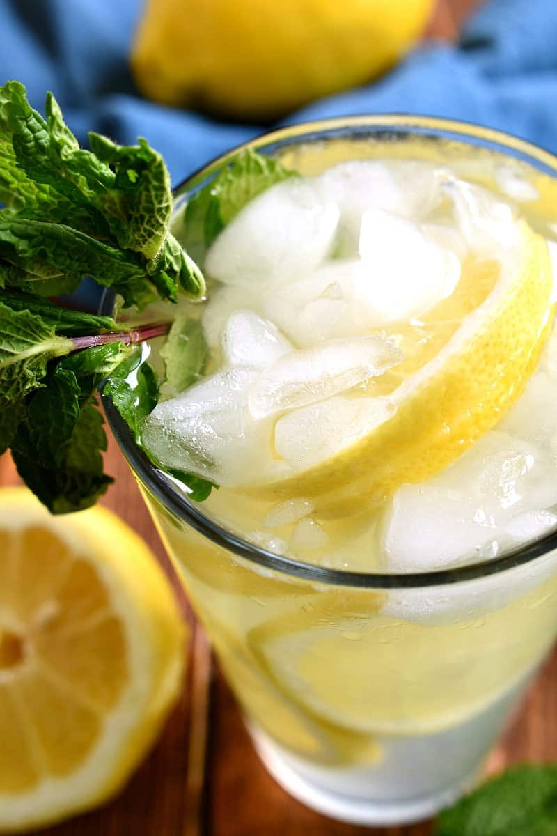 Sparkling Mint Lemonade | Lemon Tree Dwelling