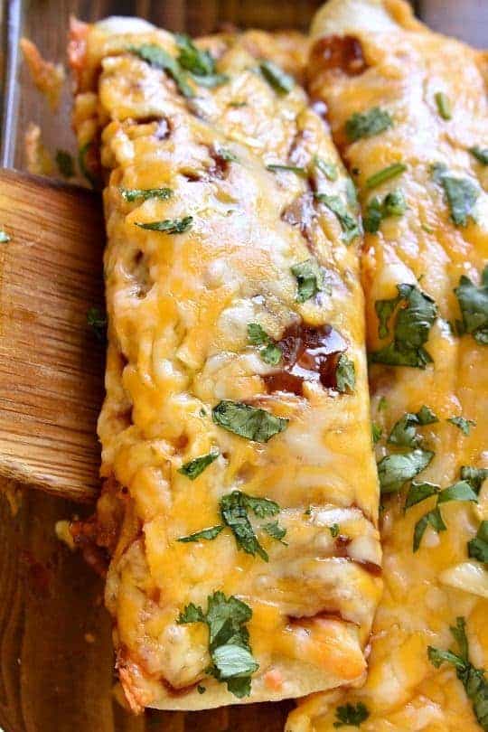 BBQ Chicken Enchiladas – Lemon Tree Dwelling