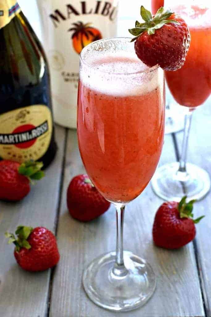 Strawberry Coconut Bellini – Lemon Tree Dwelling