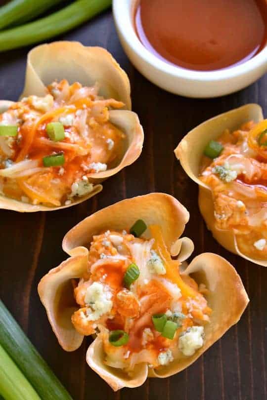 Buffalo Chicken Wonton Cups – Lemon Tree Dwelling