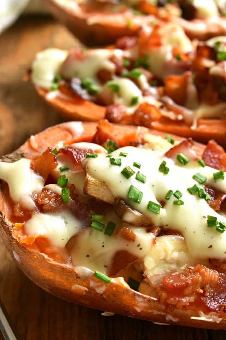 Loaded Baked Sweet Potatoes – Lemon Tree Dwelling