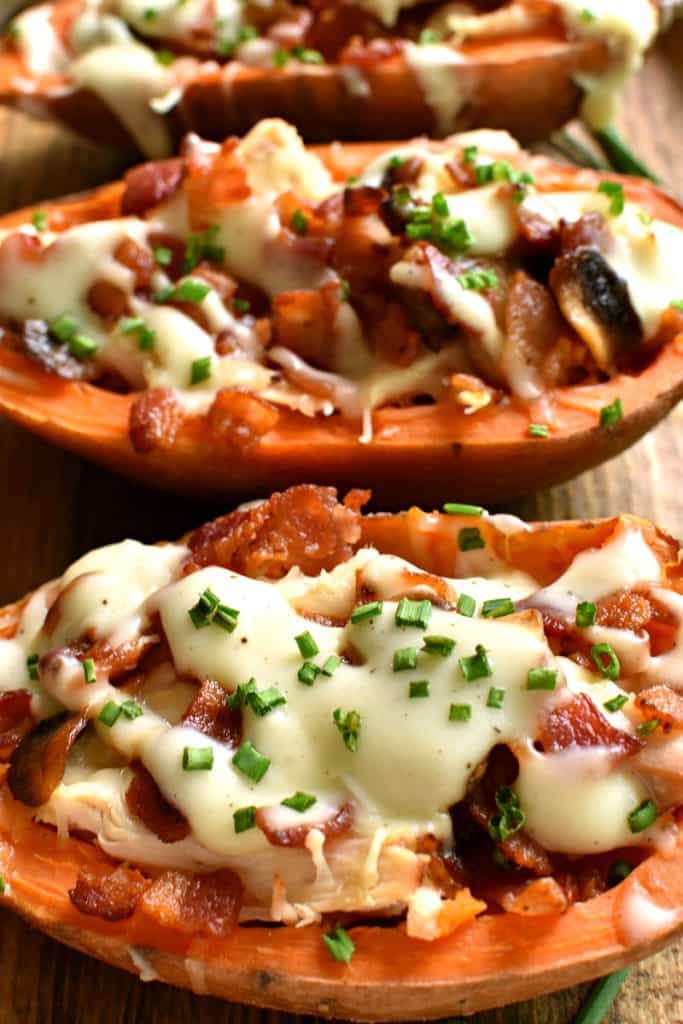 Loaded Baked Sweet Potatoes – Lemon Tree Dwelling