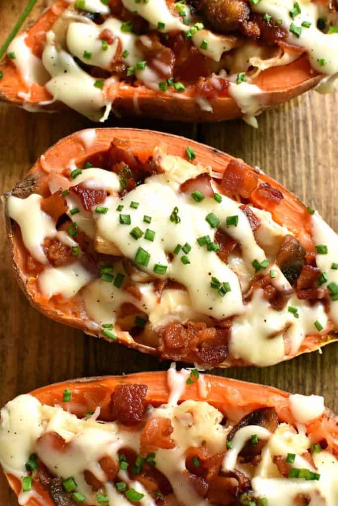 Loaded Baked Sweet Potatoes – Lemon Tree Dwelling