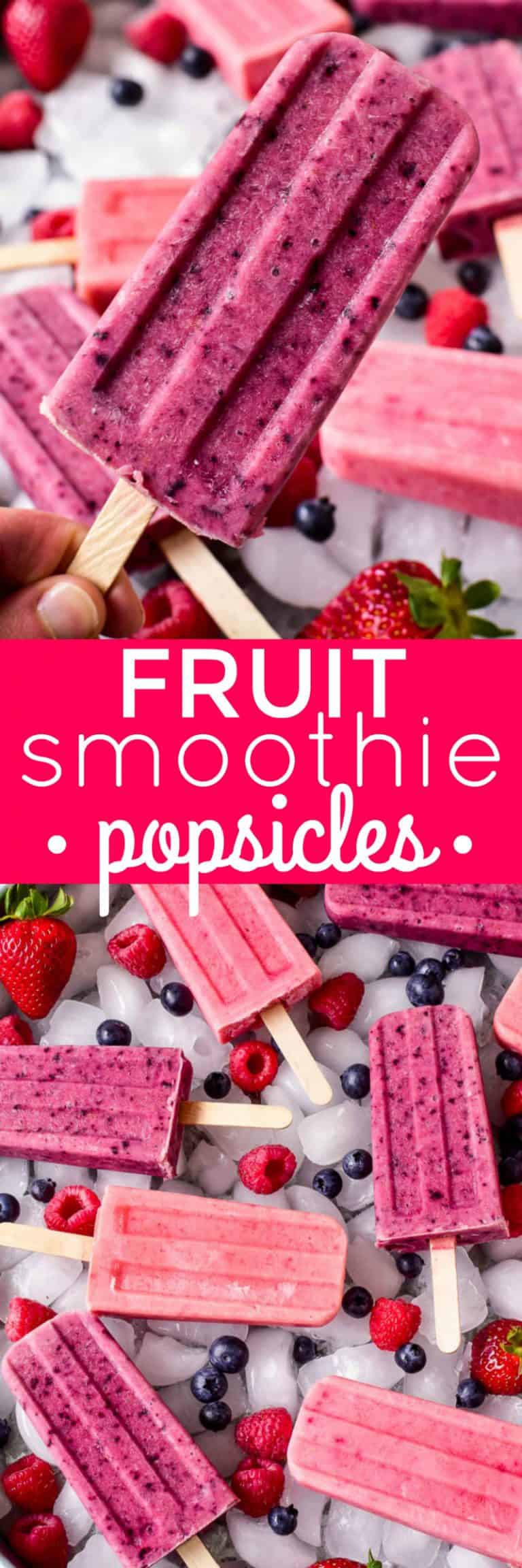 Fruit Smoothie Popsicles – Lemon Tree Dwelling