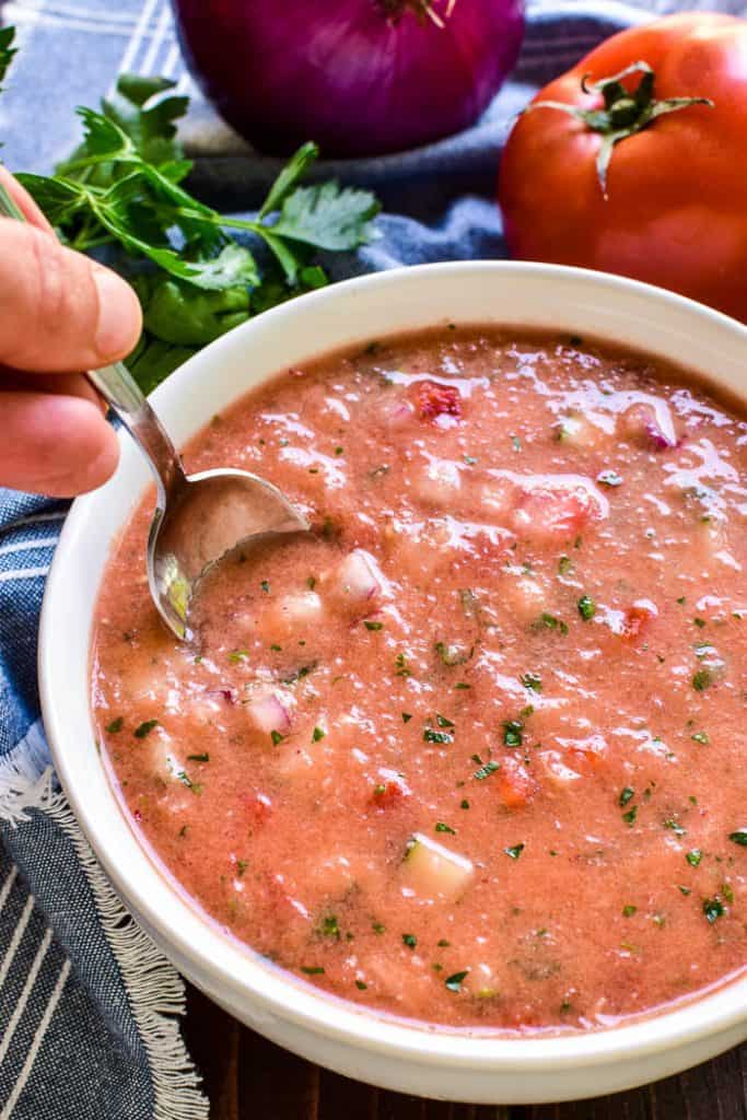 Easy Gazpacho – Lemon Tree Dwelling