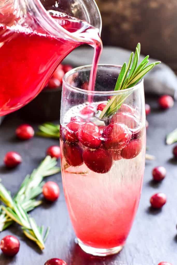 Cranberry Mimosas – Lemon Tree Dwelling