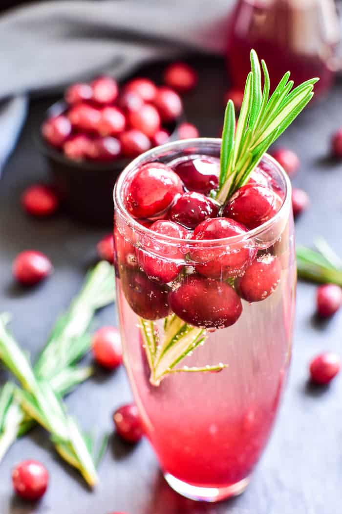 Cranberry Mimosas – Lemon Tree Dwelling