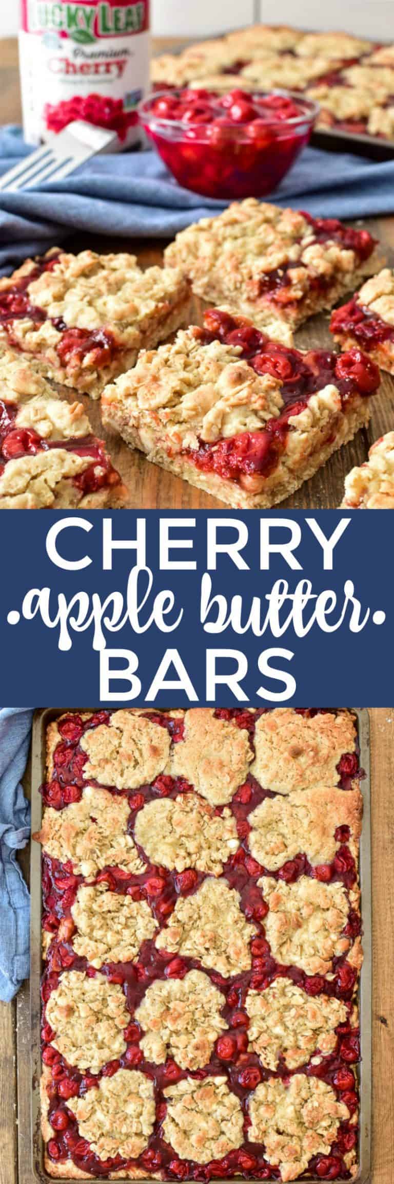 Cherry Apple Butter Bars – Lemon Tree Dwelling
