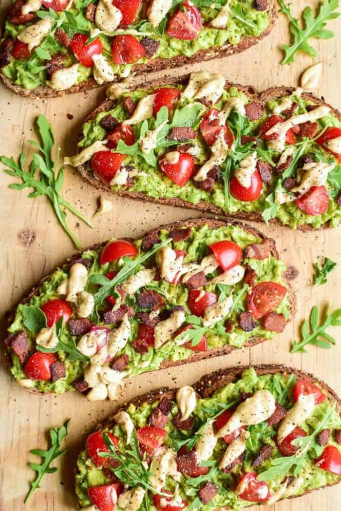BLT Avocado Toast – Lemon Tree Dwelling